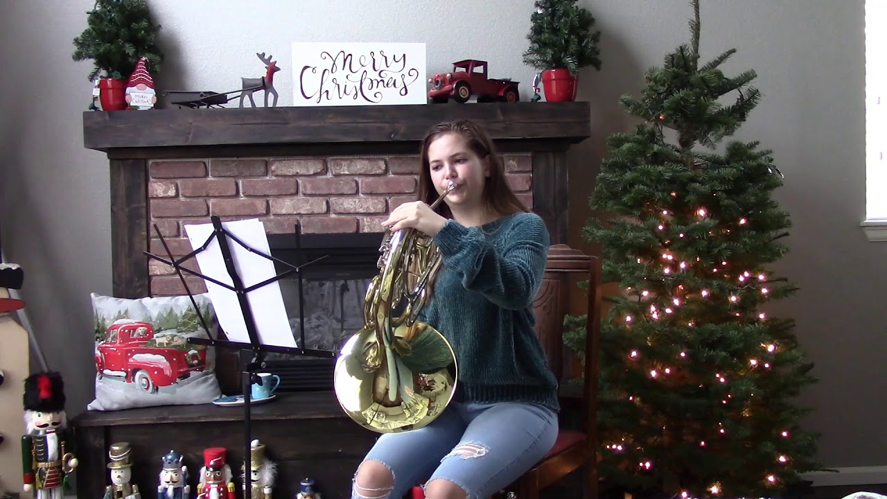 Rachael's 2020 French Horn Holiday Concert - YouTube