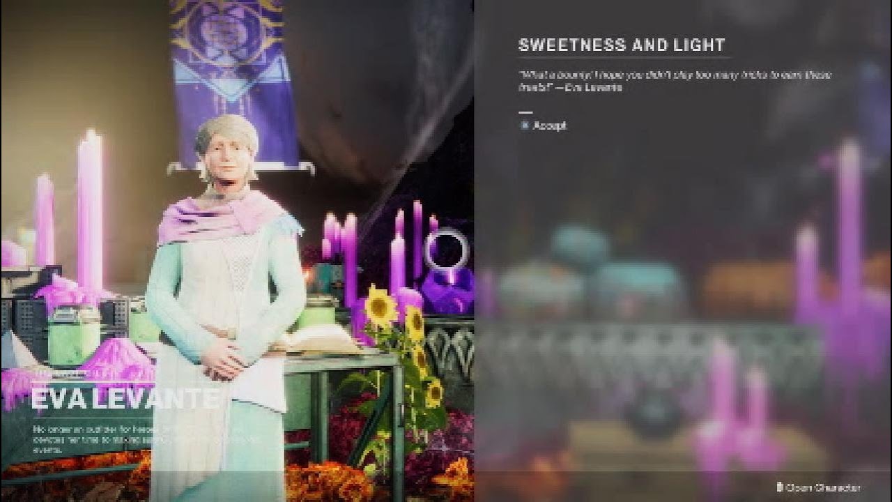 Destiny 2 - Festival of the Lost 21 / Eva Lavante - Sweetness and Light ...