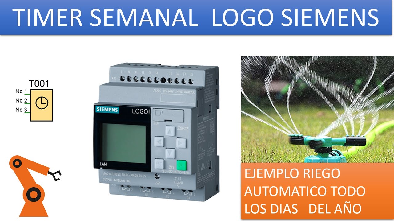 TIMER SEMANAL LOGO SIEMENS - YouTube