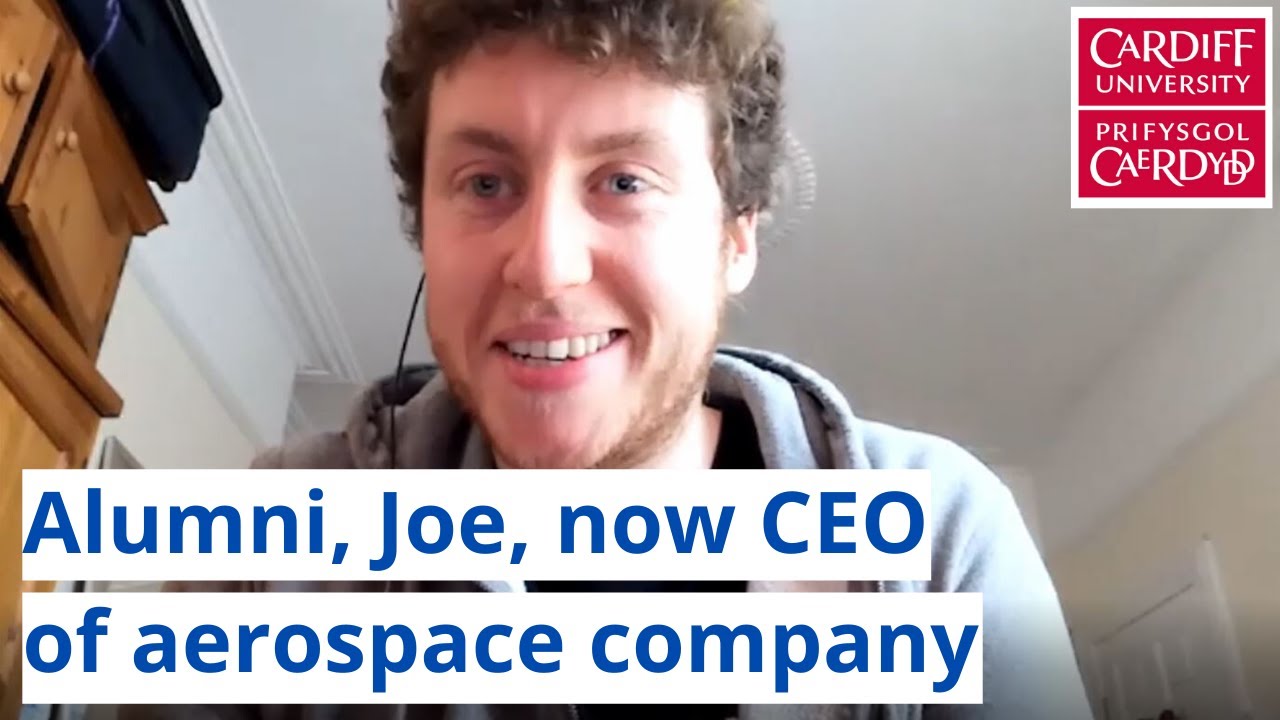 Meet Joe - graduate & Rocket Scientist - Cardiff Uni Physics ...