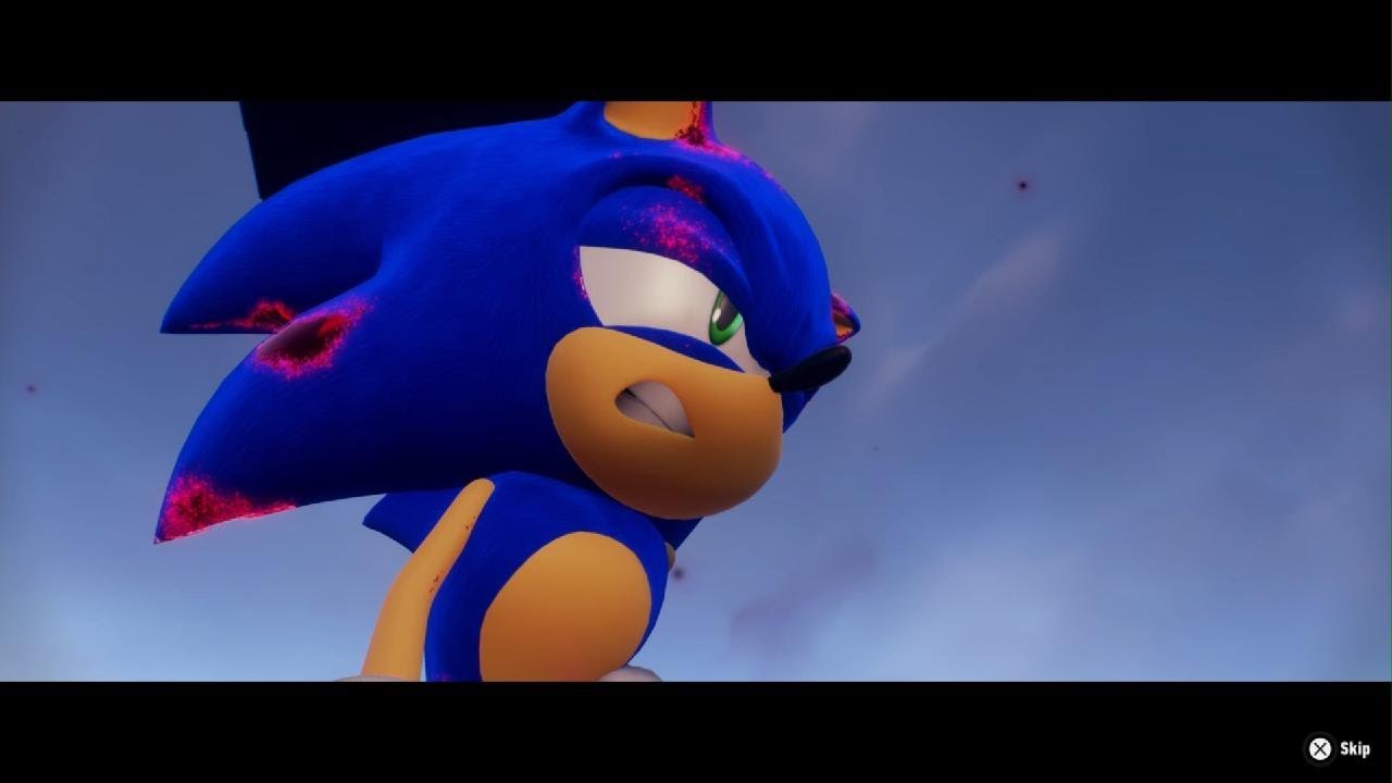 SONIC FRONTIERS: Sonic becoming fully corrupted (NG+) - YouTube