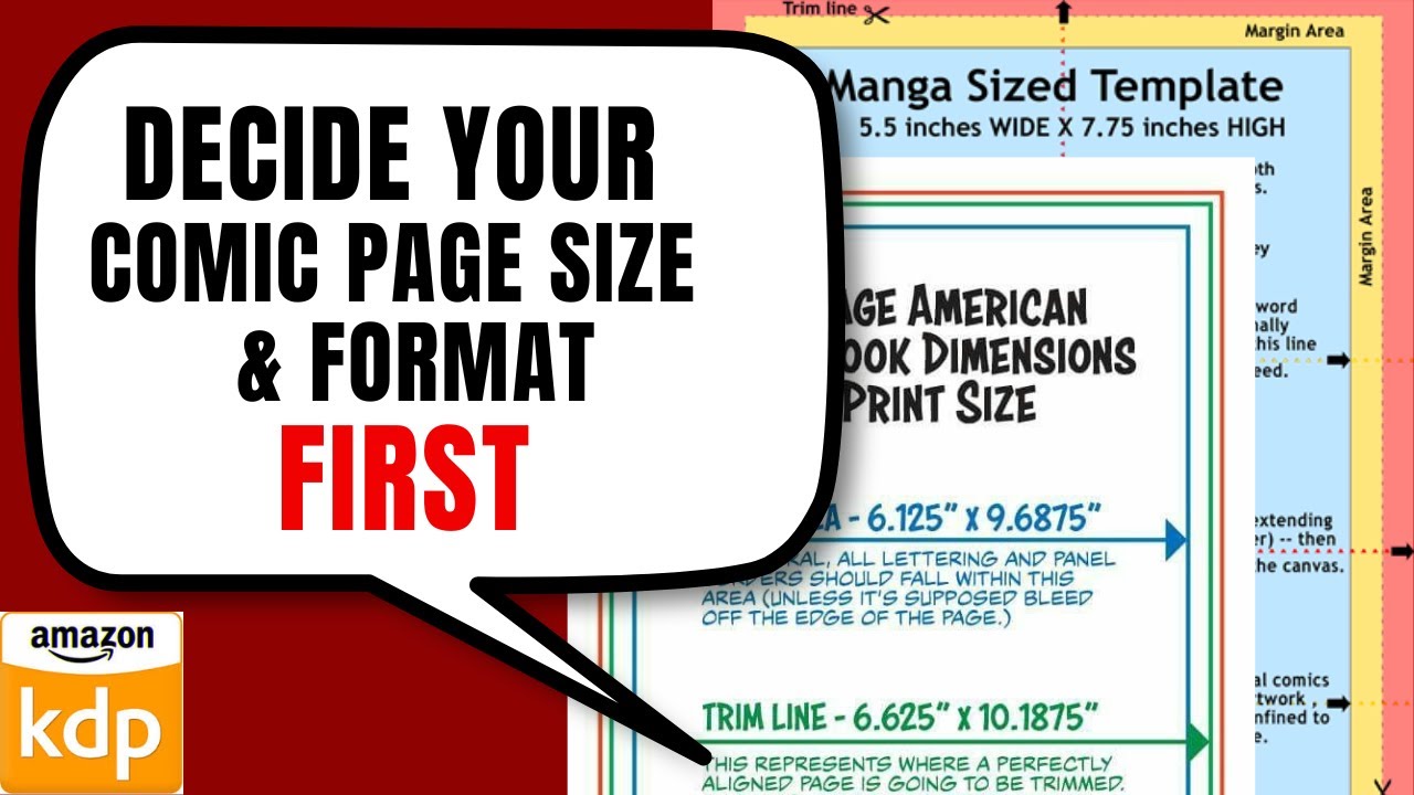 If You Want To Self-Publish Your Manga/Comic (6min Tutorial) - YouTube