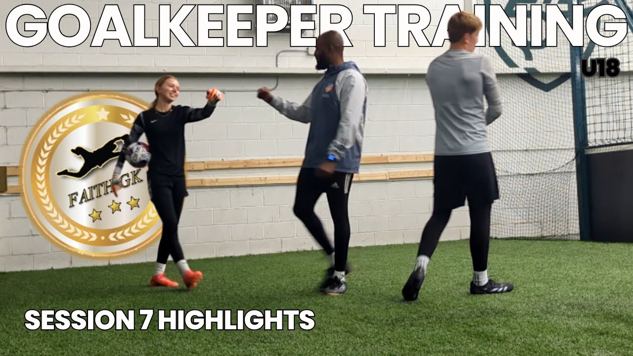 Goalkeeper Training Session 7- Footwork, Explosiveness & Fitness - YouTube