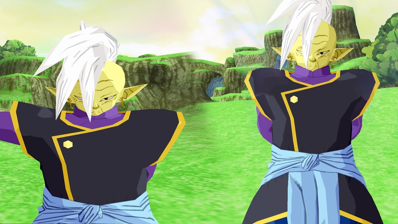 Gowasu Master of Tea VS Zamasu and Black Goku - Dragon Ball Z Budokai ...