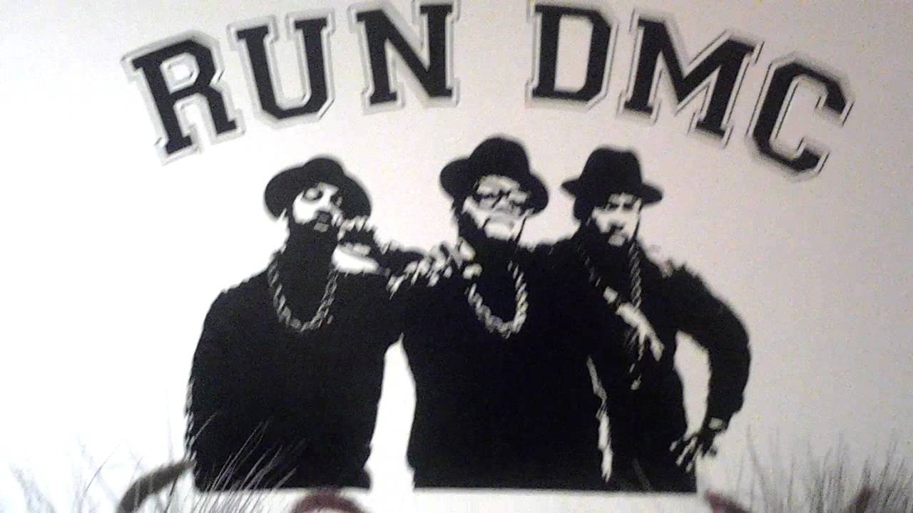 Run DMC wall decal - YouTube