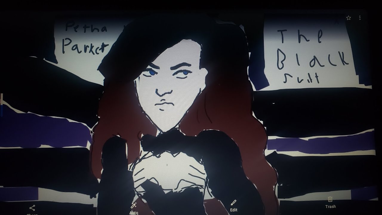 the Dan verse Daniel Straker comics Petra Parker movie 2 black suit 💖 💖 ...