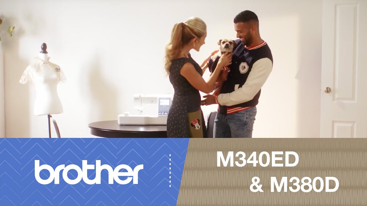 Brother Innov-is M340ED & M380D embroidery, sewing and quilting ...