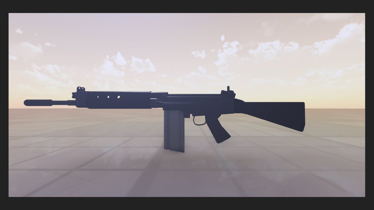 [FE Gun Kit Showcase] FN FAL Animation - YouTube
