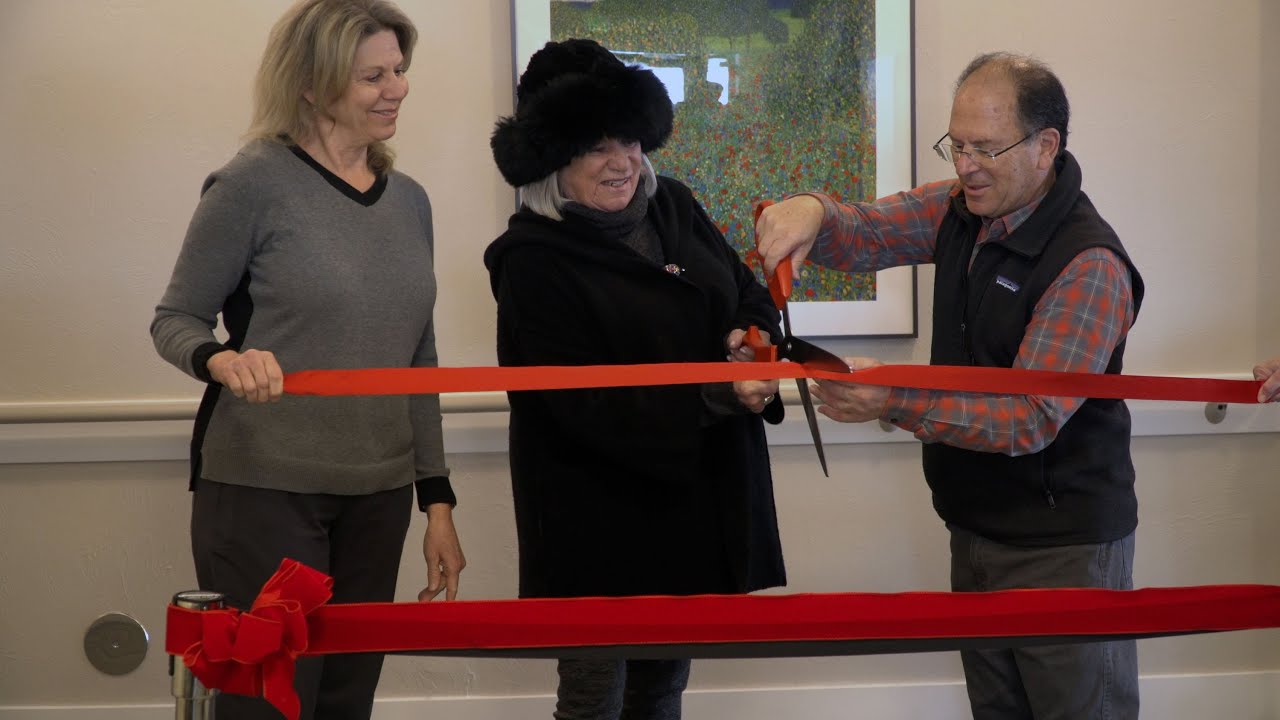 Blaine Manor ribbon-cutting ceremony - YouTube