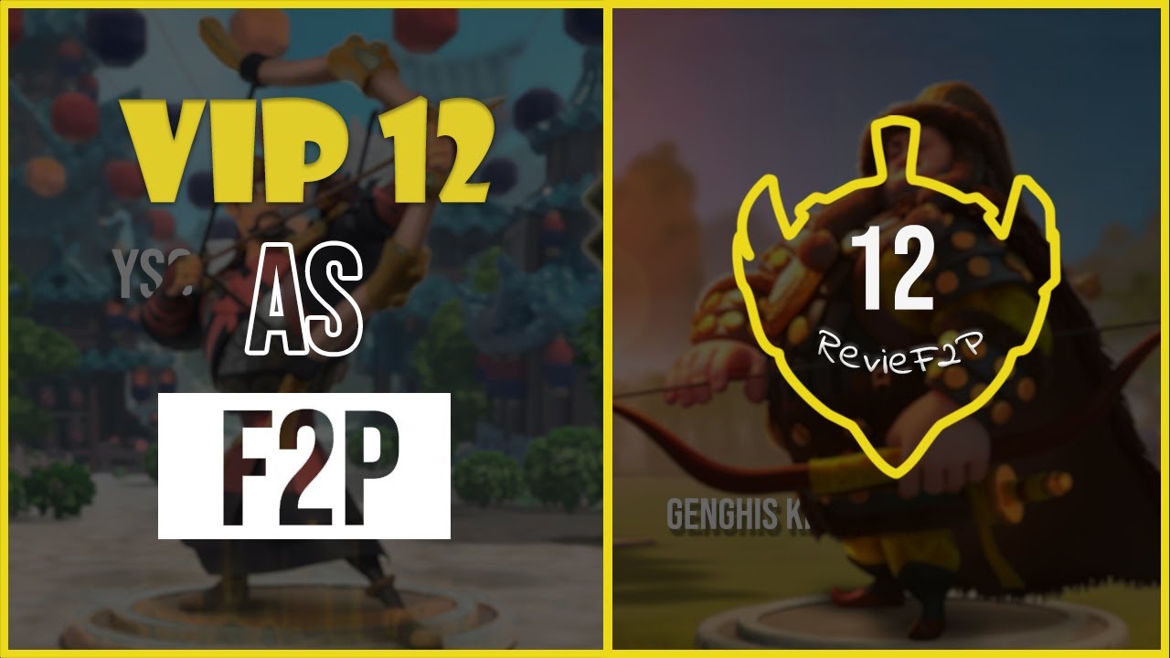 My VIP 12 investment as F2P - YouTube