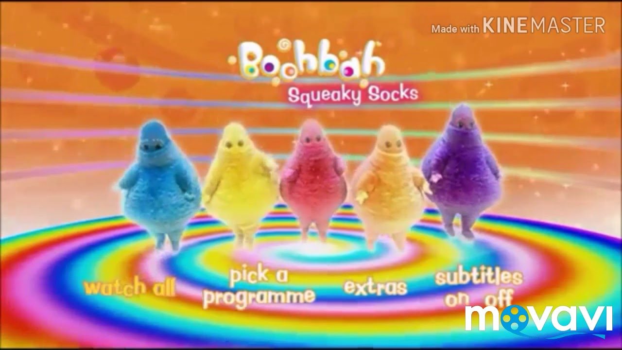 Boohbah Squeaky Socks DVD Menu in Slow Motion - YouTube
