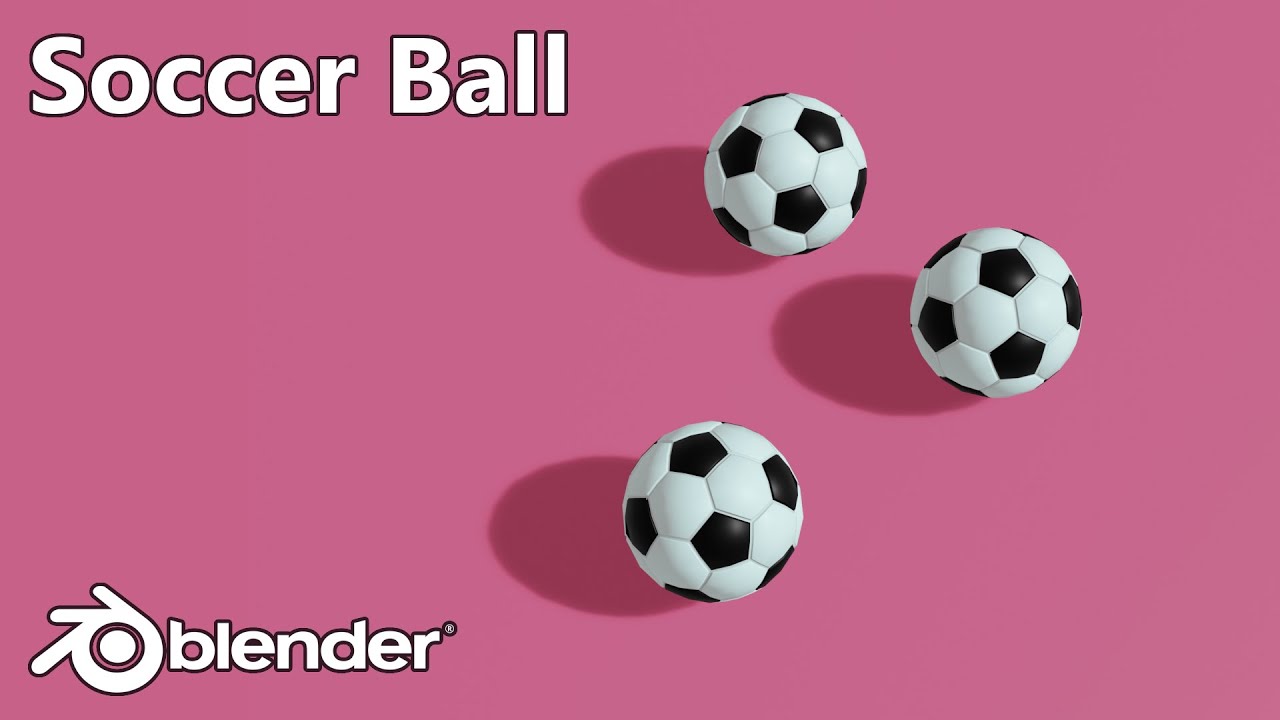 soccer ball modeling in blender || easy guide - YouTube