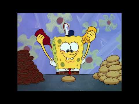 SpongeBob SquarePants - SpongeBob saves the Krusty Krab from the Anchovies