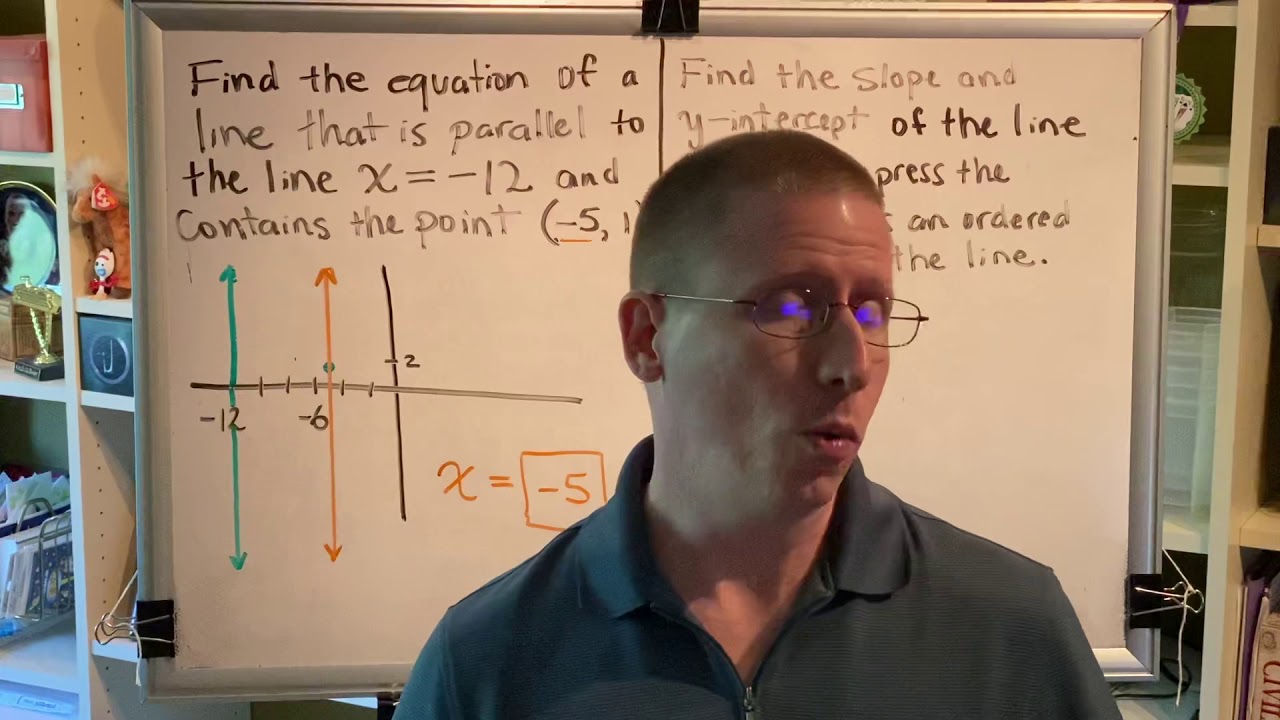 Properties of Horizontal and Vertical Lines (Part 2) - YouTube