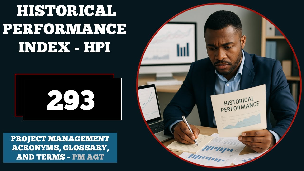 Historical Performance Index |Project Management Acronyms, Glossary ...