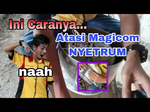 BARU TAHU CARA INI... ATASI MAGICOM MIYAKO NYETRUM