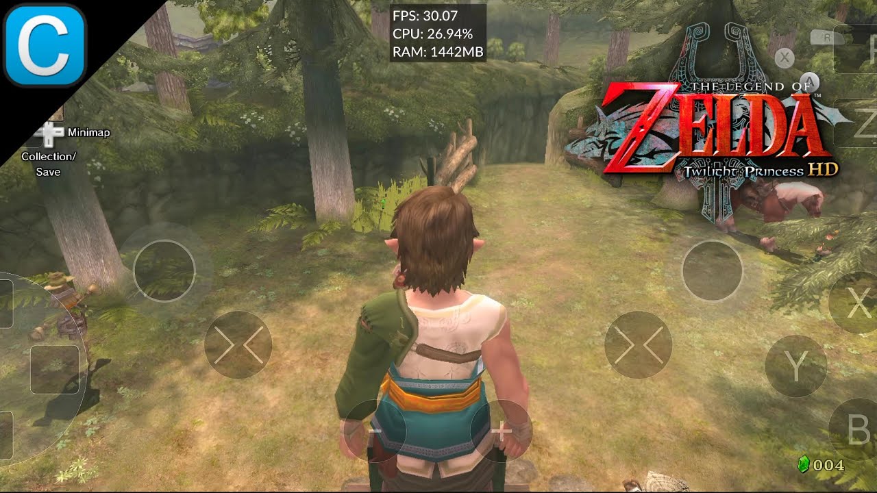 The Legend of Zelda Twilight Princess HD | 30fps Best Setting | Cemu ...