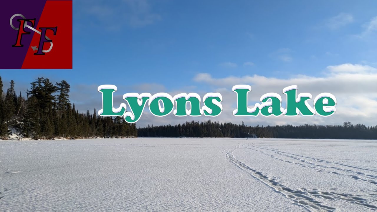 Ice Fishing Lyons Lake - YouTube