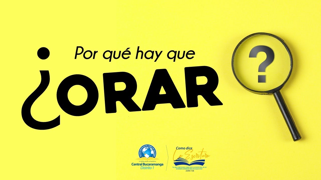 ¿POR QUÉ HAY QUE ORAR? / PASTOR VICTOR VERGARA B. - YouTube