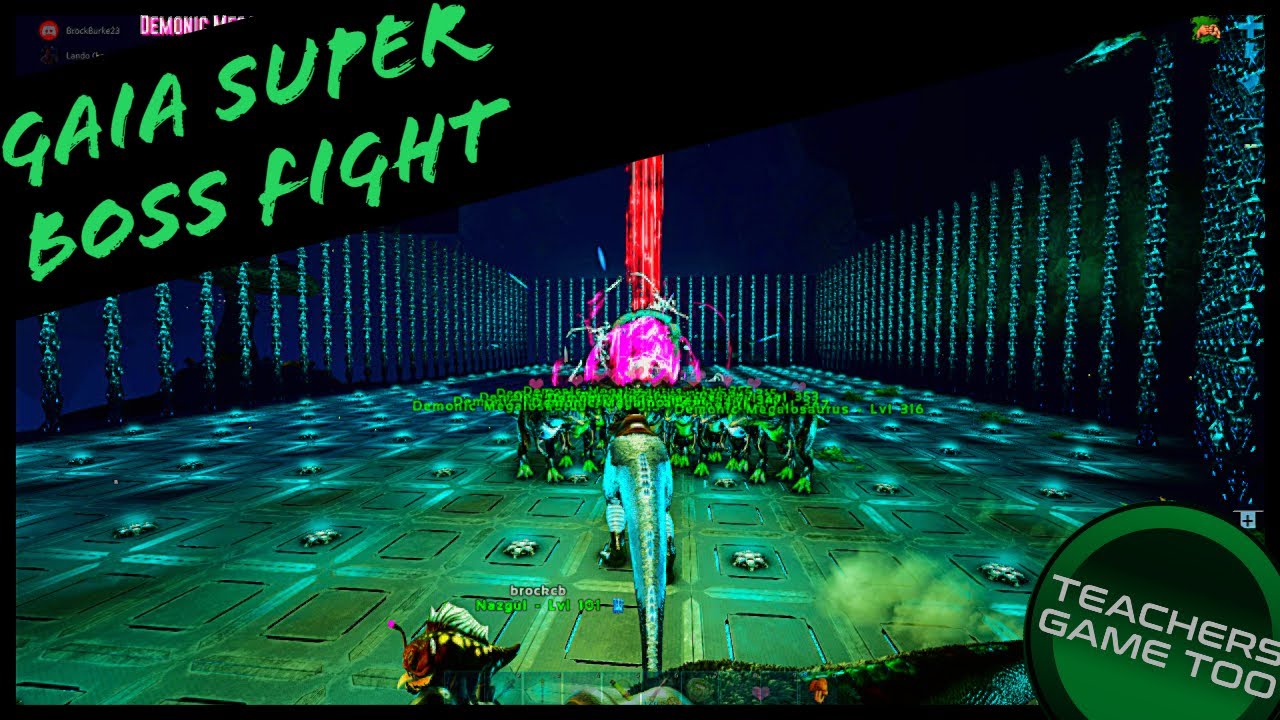 GAIA BOSS FIGHT - YouTube