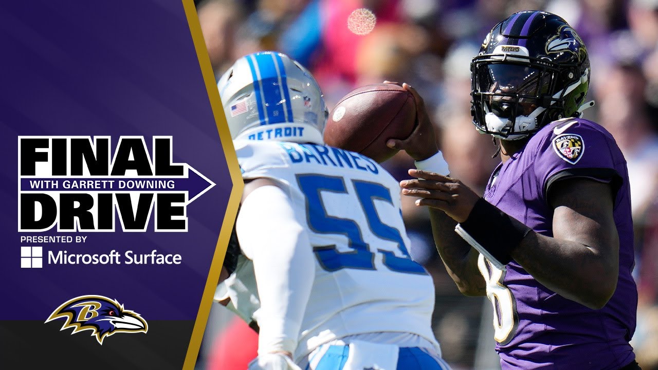 Lamar Jackson Is Getting MVP Buzz Again | Baltimore Ravens Final Drive ...