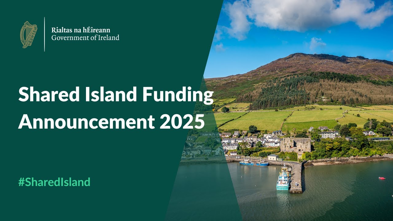 Shared Island Funding Announcement 2025 - YouTube