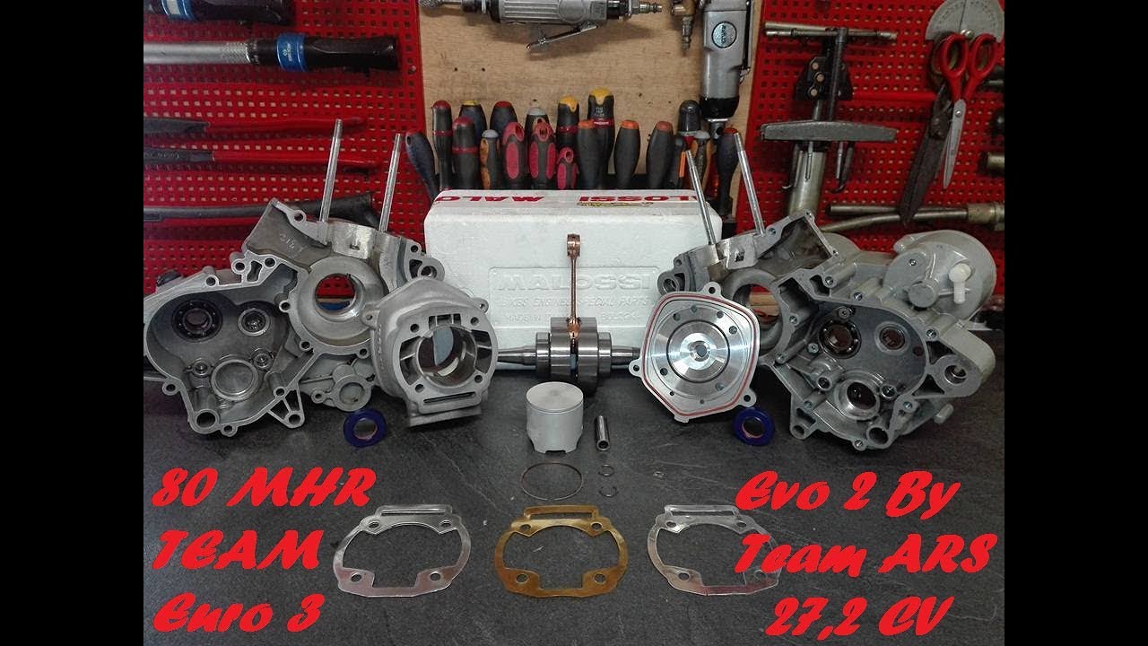 DERBI DRD RACING//27,2cv//MALOSSI 80 MHR Team Passage au banc de ...