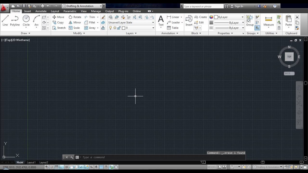 Autocad 000 Conceptos Basicos - YouTube