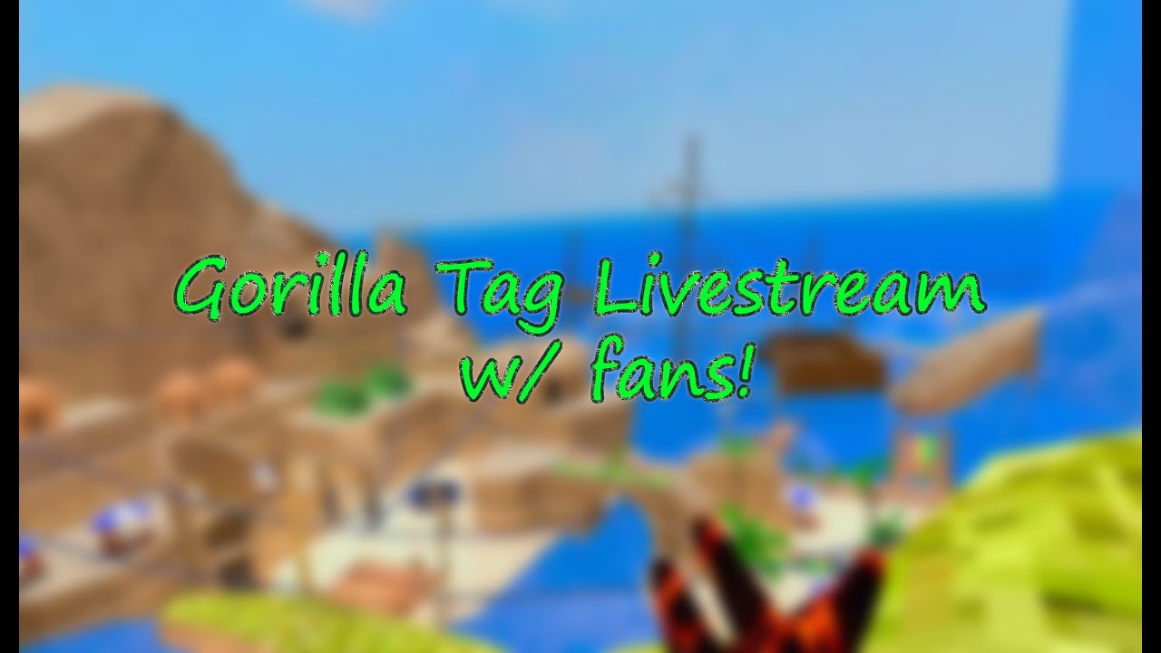 Gorilla Tag for 3K! SUB GOAL 3K - YouTube