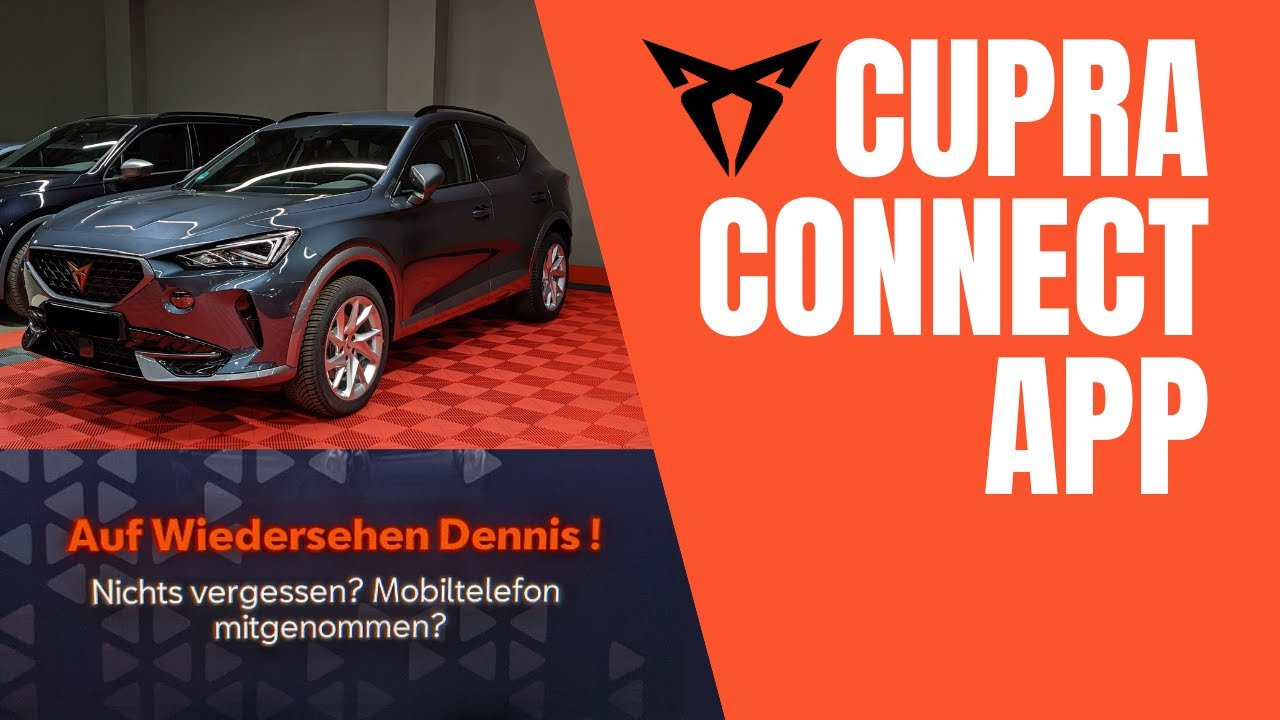 Cupra Formentor - Cupra Connect App - YouTube