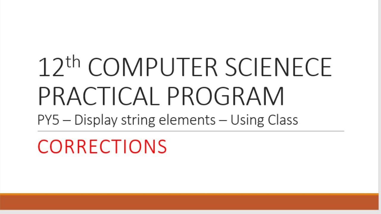 Py5 Program Correction Tn State Board Syllabus 12th Computer Science
