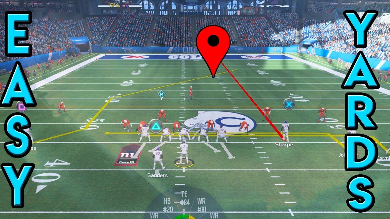 MADDEN 18 EXPLOSIVE OFFENSE!! Trey Open Offset- Y Corner - YouTube