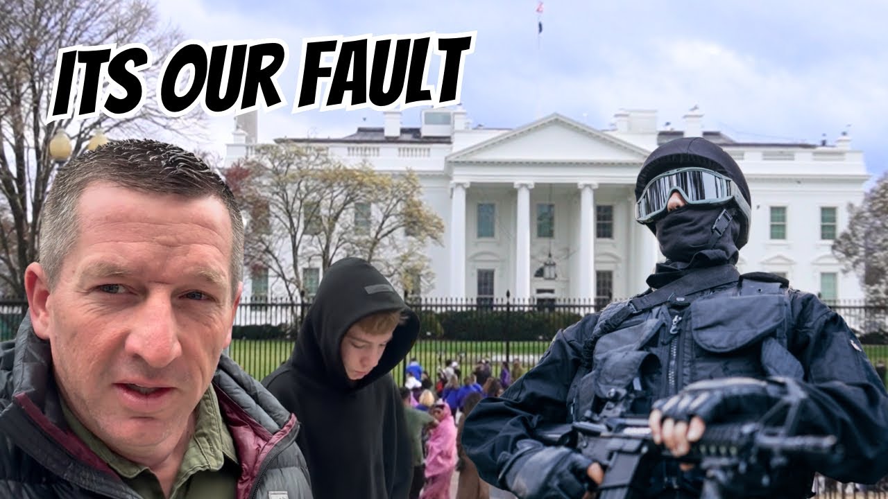 Confronted By White House Secret Service - YouTube