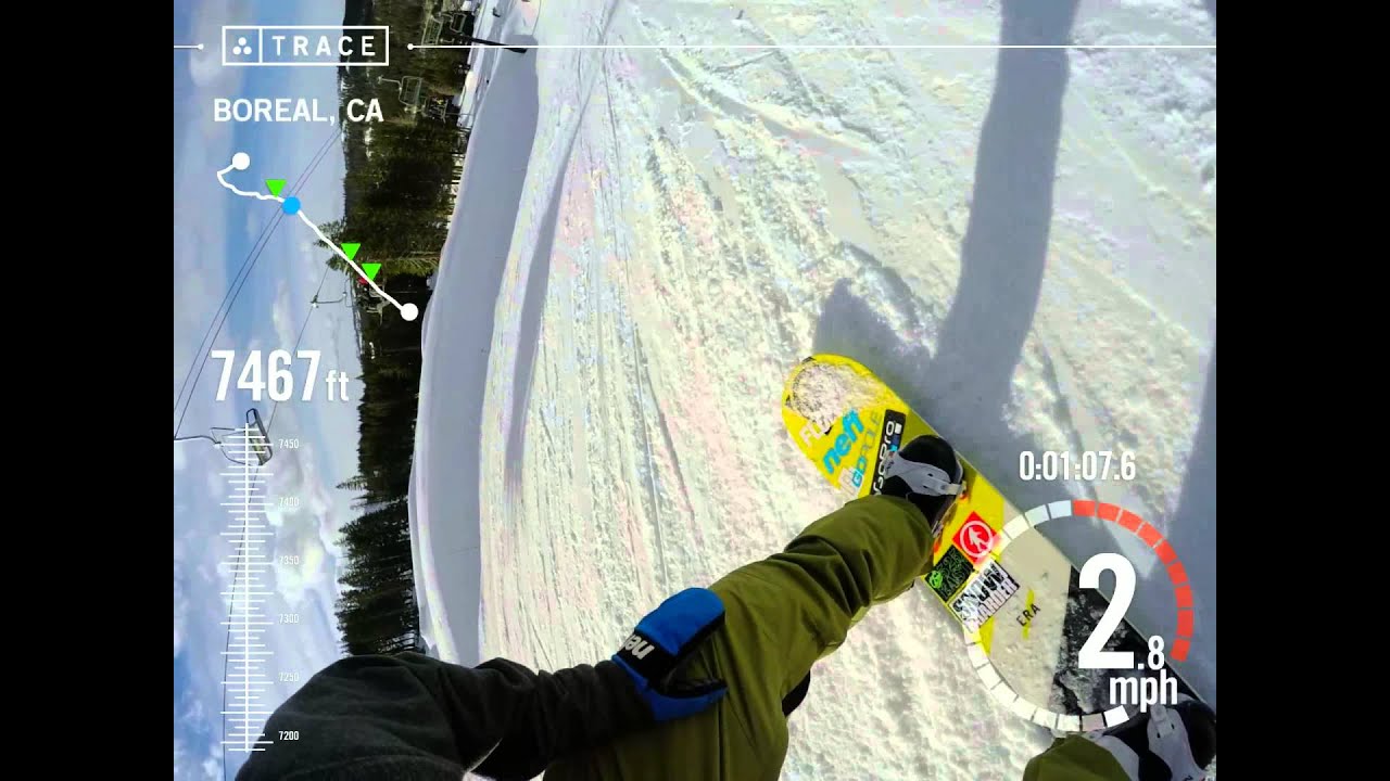 Trace: Skiing - Tim Humphreys at Boreal - YouTube