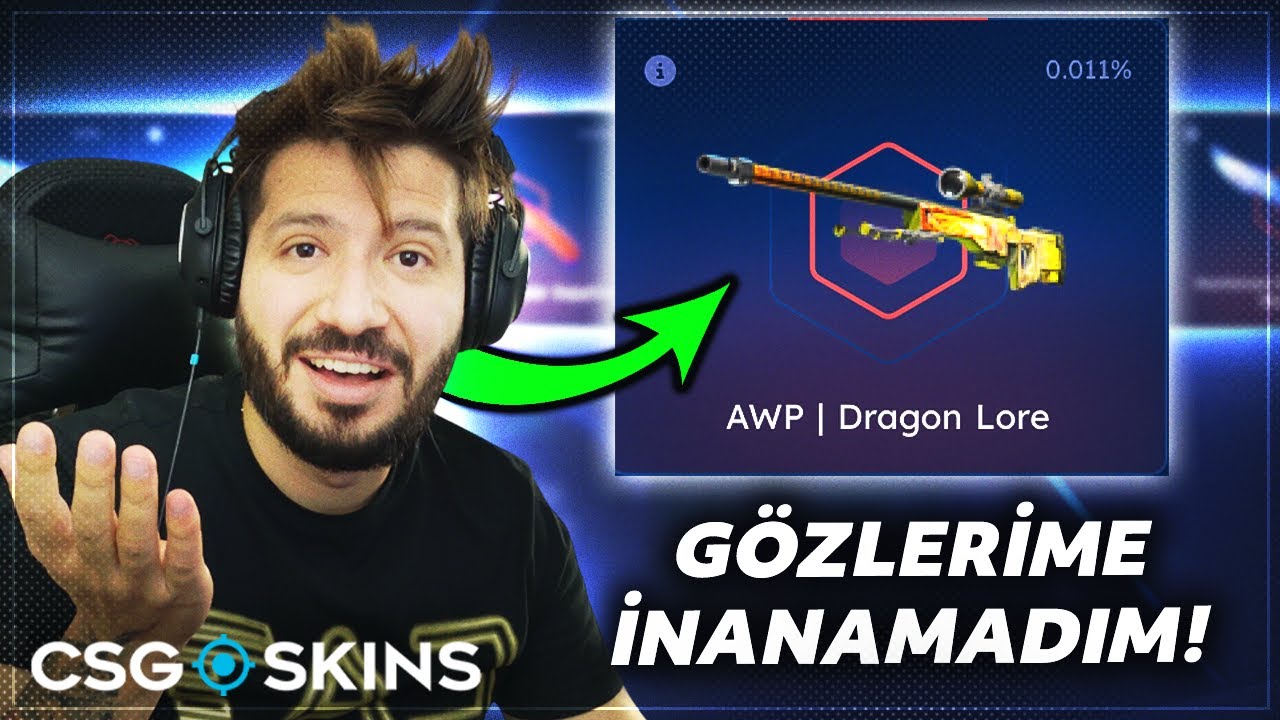 AWP DRAGON LORE En Riskli KASA ! Csgoskins Promo Code giveaways - YouTube