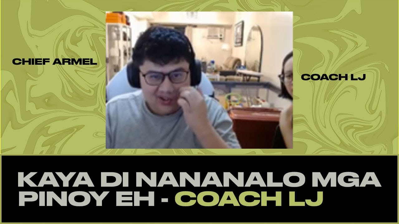 KAYA DI NANANALO MGA PINOY EH - COACH LJ SINERMONAN SI CHIEF ARMEL ...