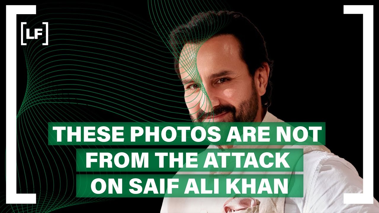 These photos are not from the attack on actor Saif Ali Khan - YouTube