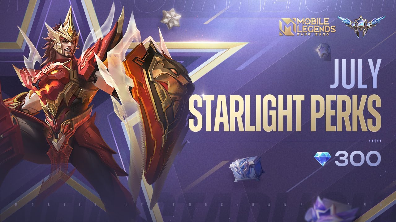 July StarLight Perks | Minsitthar "Crimson Lion" | Mobile Legends: Bang ...