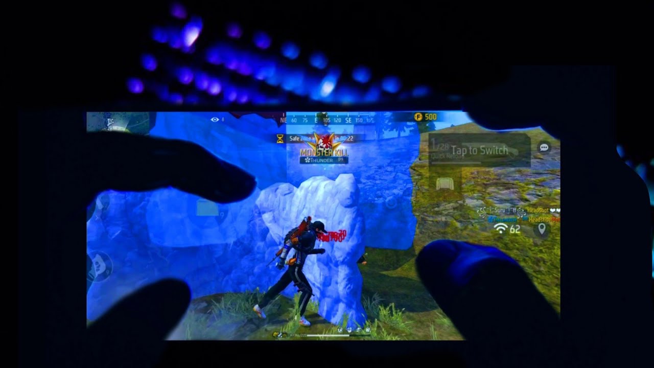 handcam fast fingers | realme7 @elevatorff @maxado.ff01@NonstopGaming_@4flaggamer - YouTube