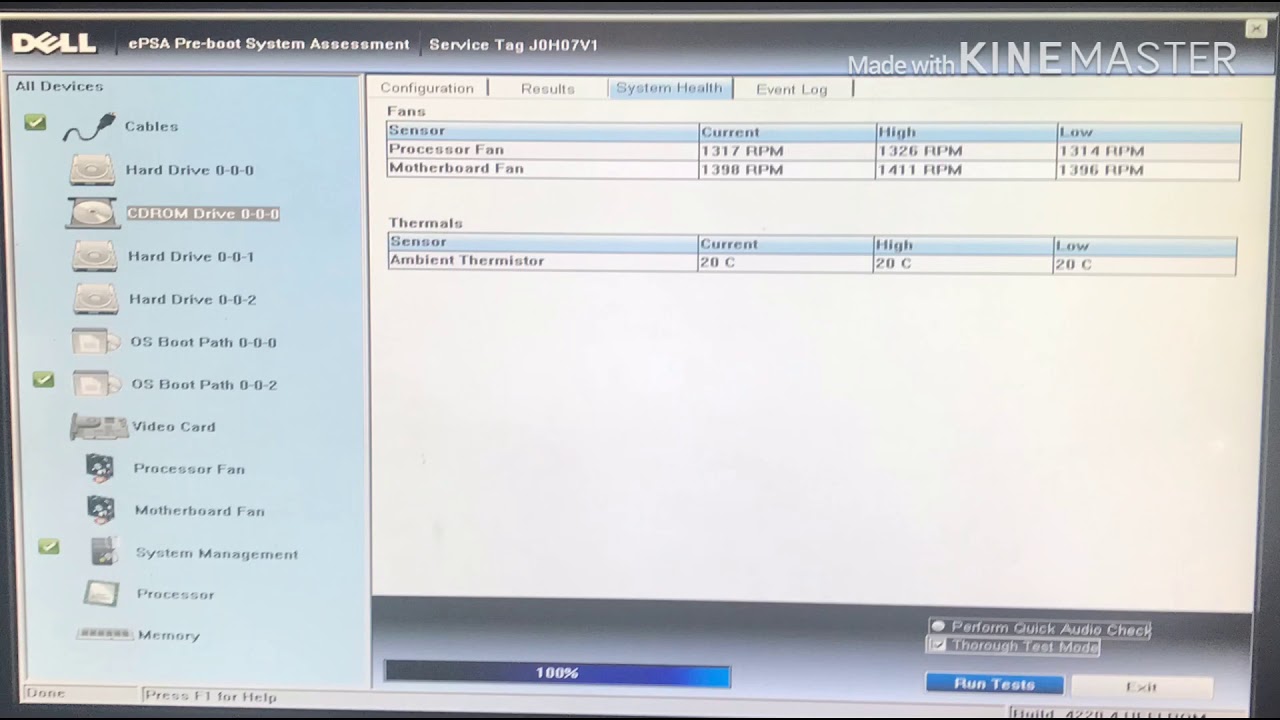 Dell Diagnostics sound - YouTube