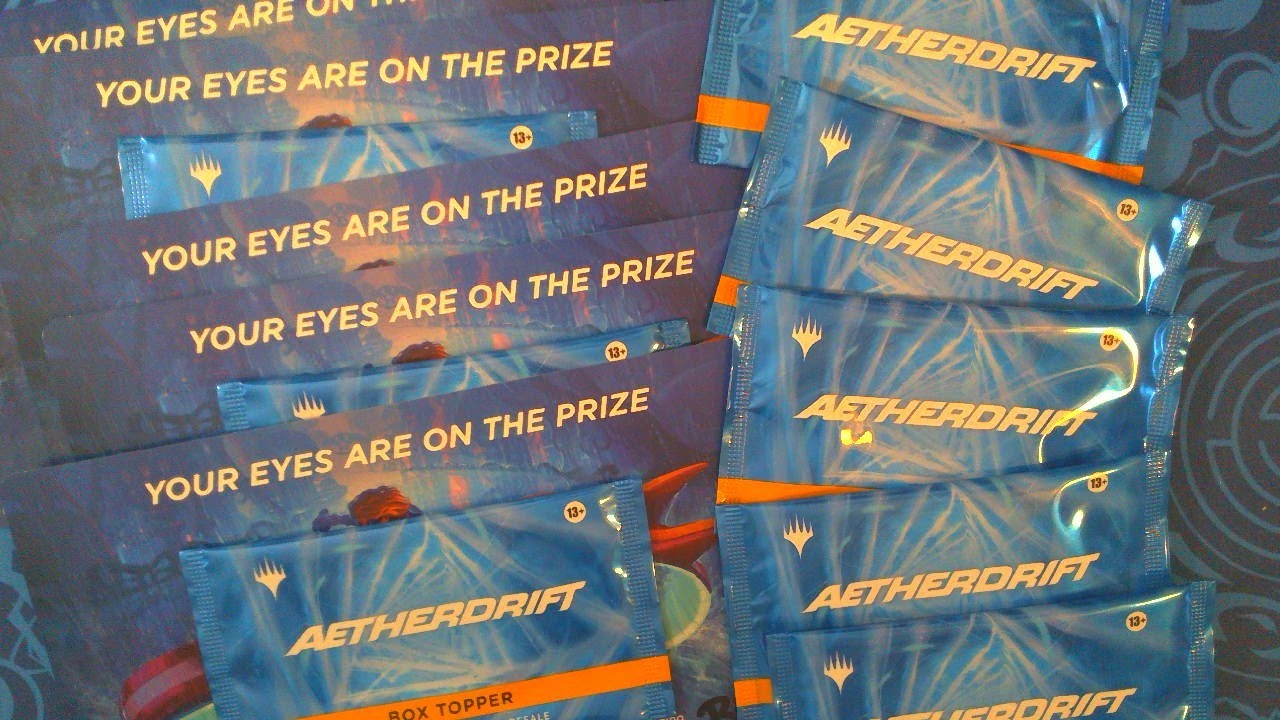 Opening 11 Aetherdrift Box Toppers - Aetherdrift [DFT] - Magic the ...