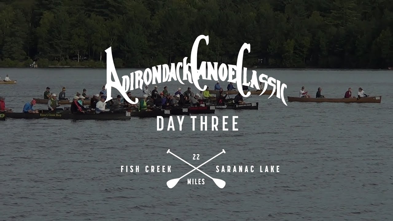 2018 Adirondack Canoe Classic Day 3 - C4 Team Panama - YouTube