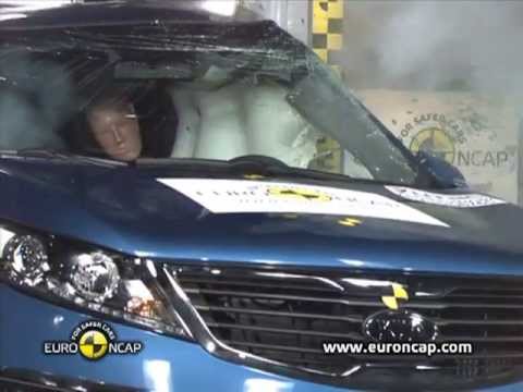 Euro NCAP _ Kia Sportage _ 2010 _ Crash test - YouTube