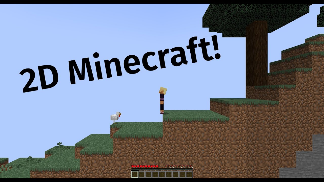 2DCraft mod for Minecraft 1.21.3 - YouTube