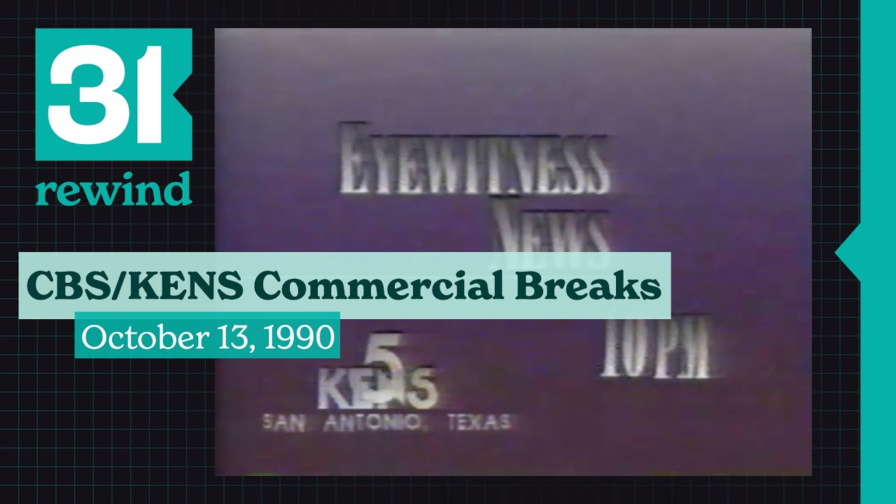 CBS/KENS Commercial Breaks, 10/13/1990 - YouTube