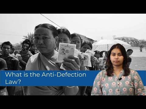 What is the Anti-Defection Law? - YouTube