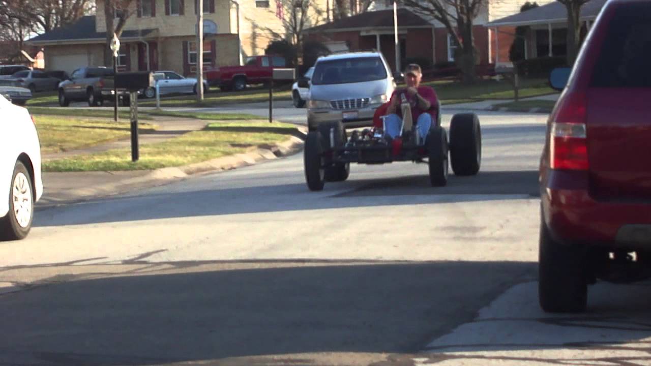 Mark II Sportsman Dune Buggy (Manx Clone) Test Drive, Minus Body. - YouTube