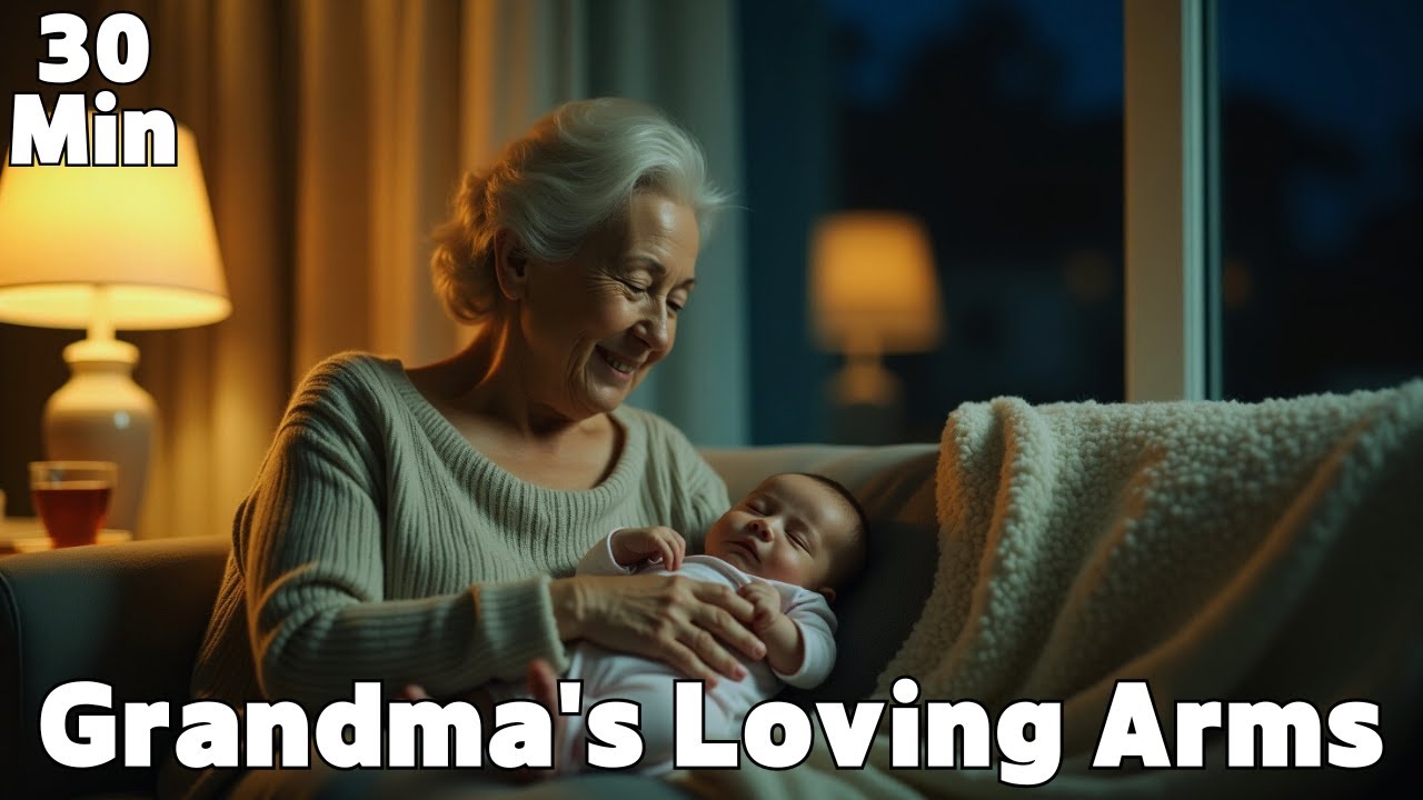 Grandma's Loving Arms | Magical Lullaby for Baby Sleep | 30 Min ...