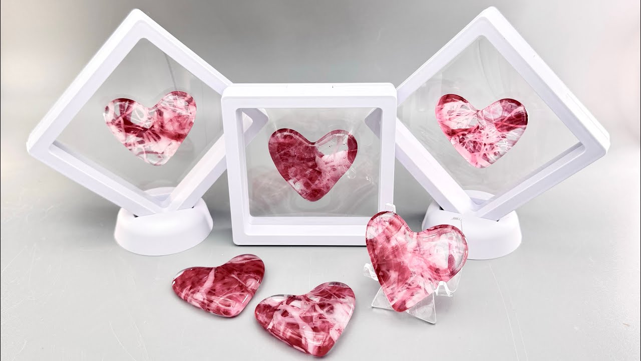 #FusedGlass Hearts from Part Sheet Made of Filthy Unwanted Vitrigraph ...