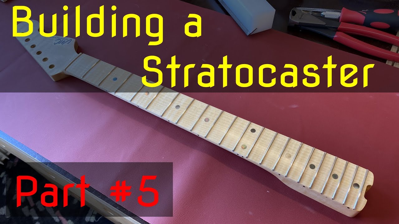 Project: Stratocaster Part5 - Building the Neck - YouTube